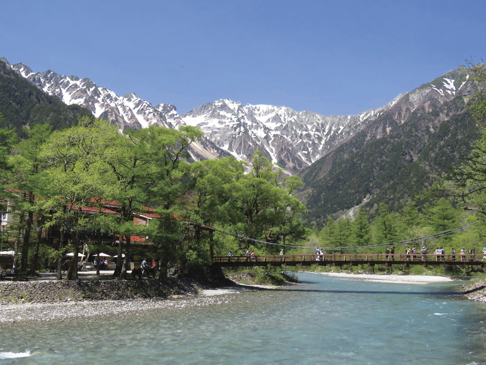 Kamikochi 4-hour stay day trip sightseeing tour | JR Azusa limited ...