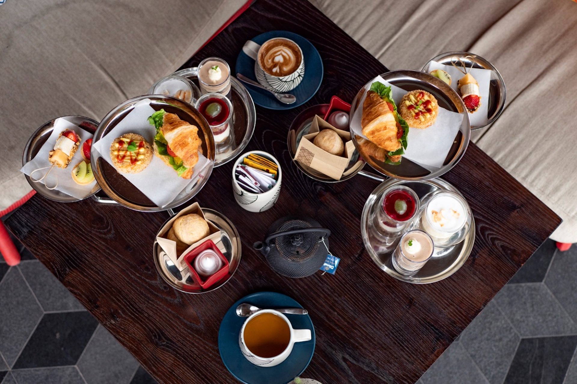 ชุดอาหาร/ชุดน้ำชา (High Tea) แบบ 3 หรือ 4 คอร์ส ห้องอาหาร SugarSand ...