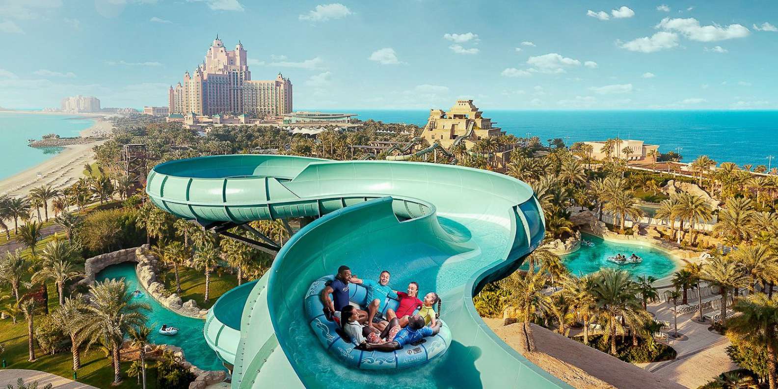 Dubai Atlantis Aquaventure Water Park Tour with Private Transfers - KKday