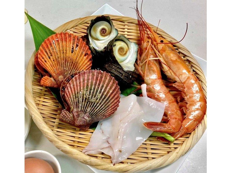 [Hell Steamed Seafood] 100% steam from the hot springs of Beppu Hachiyu ...