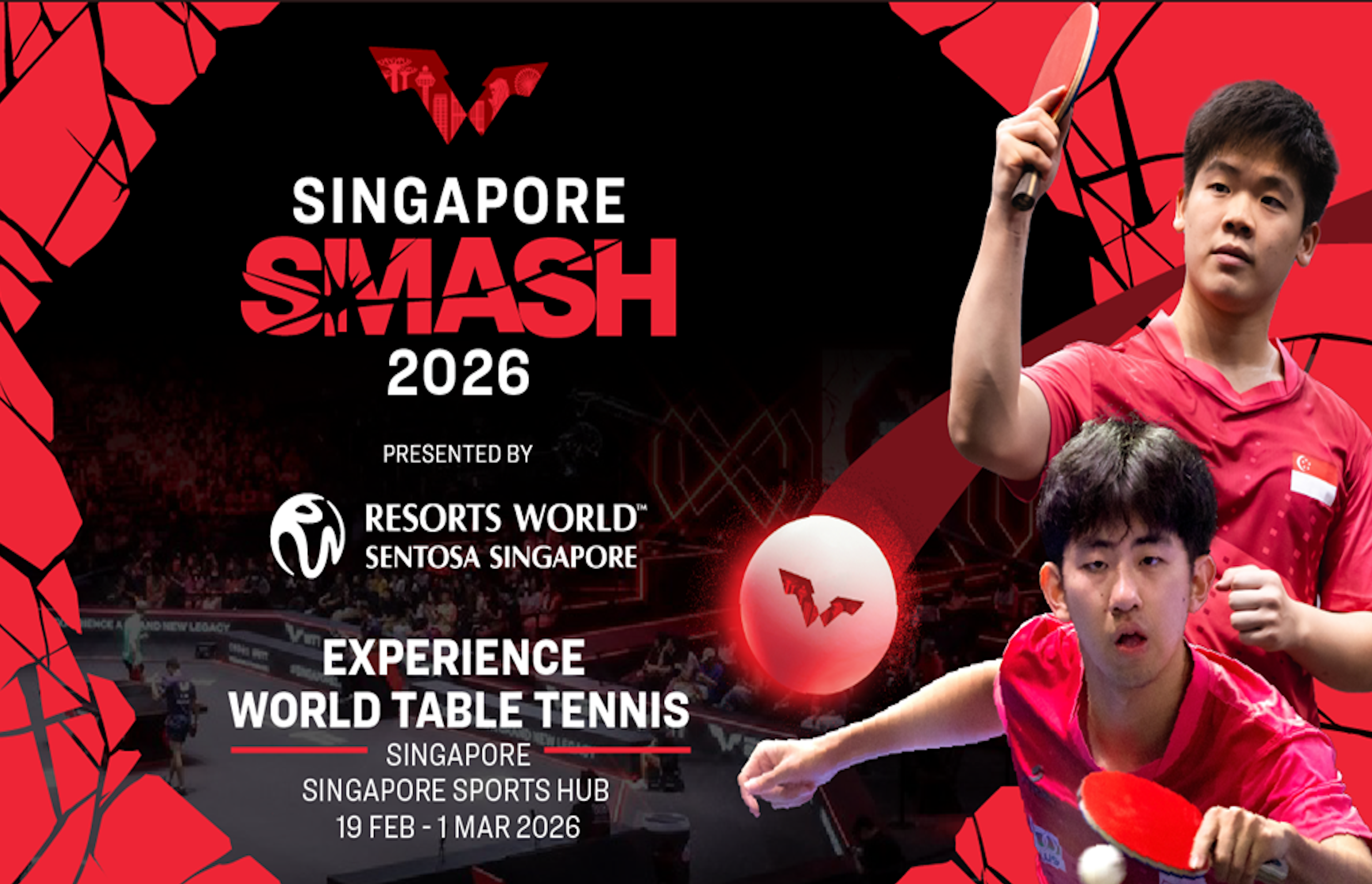 Singapore Smash 2026 | World Table Tennis - KKday