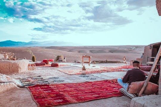Private Sunset Tea Ceremony in Agafay Desert from Marrakech - KKday