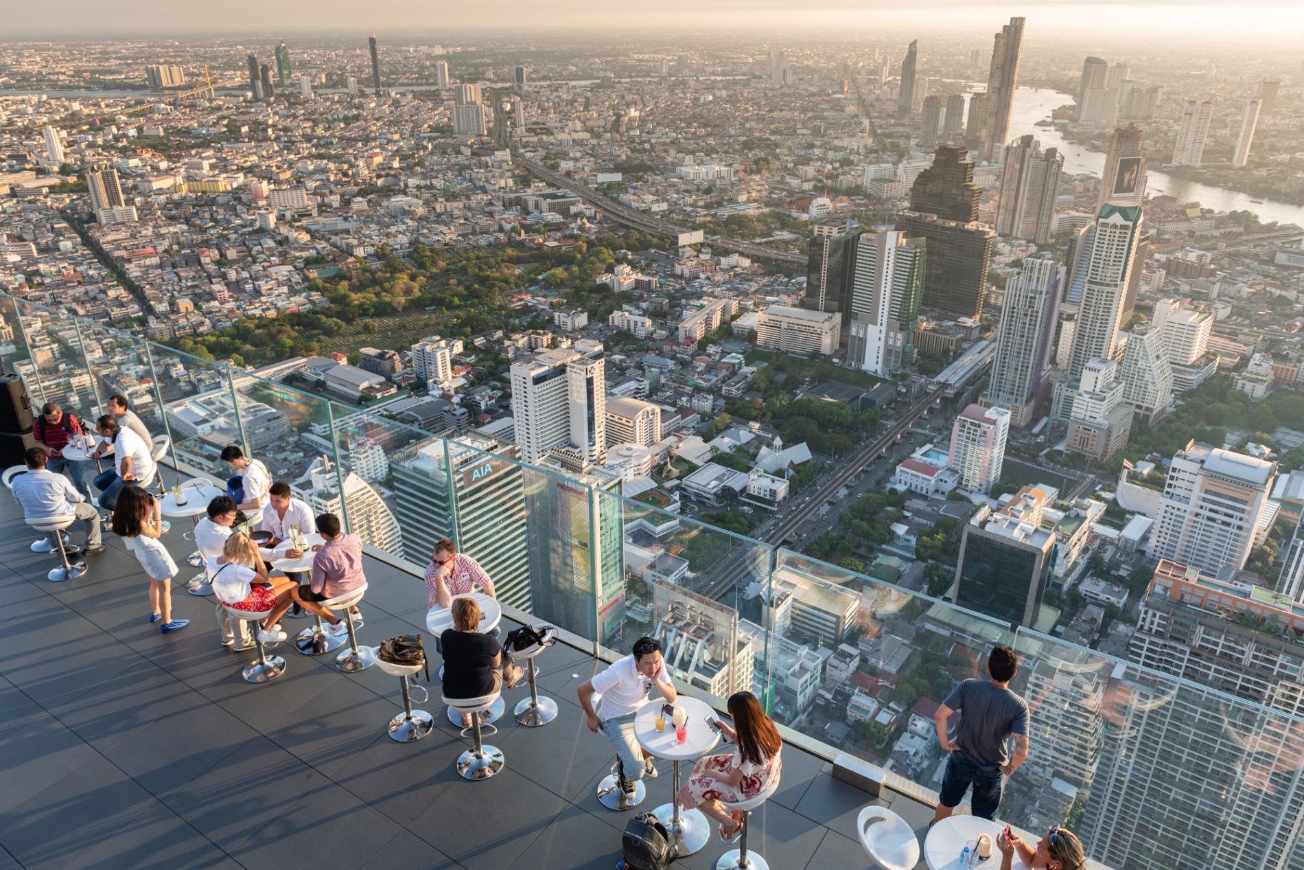 【泰國】曼谷王權 Mahanakhon SkyWalk 觀景台門票 - KKday